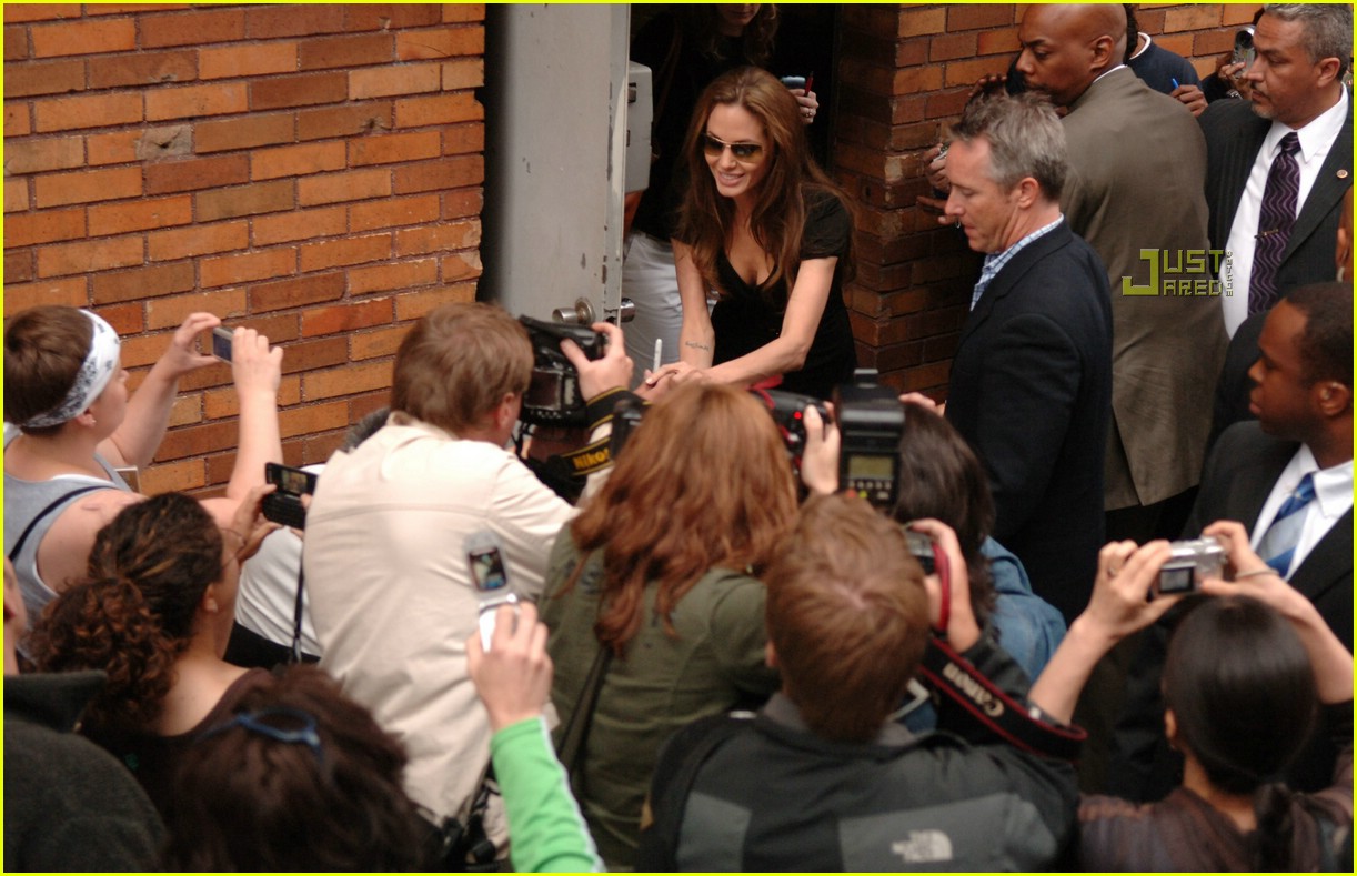Angelina Jolie @ The Daily Show: Photo 440371 | Photos | Just Jared ...