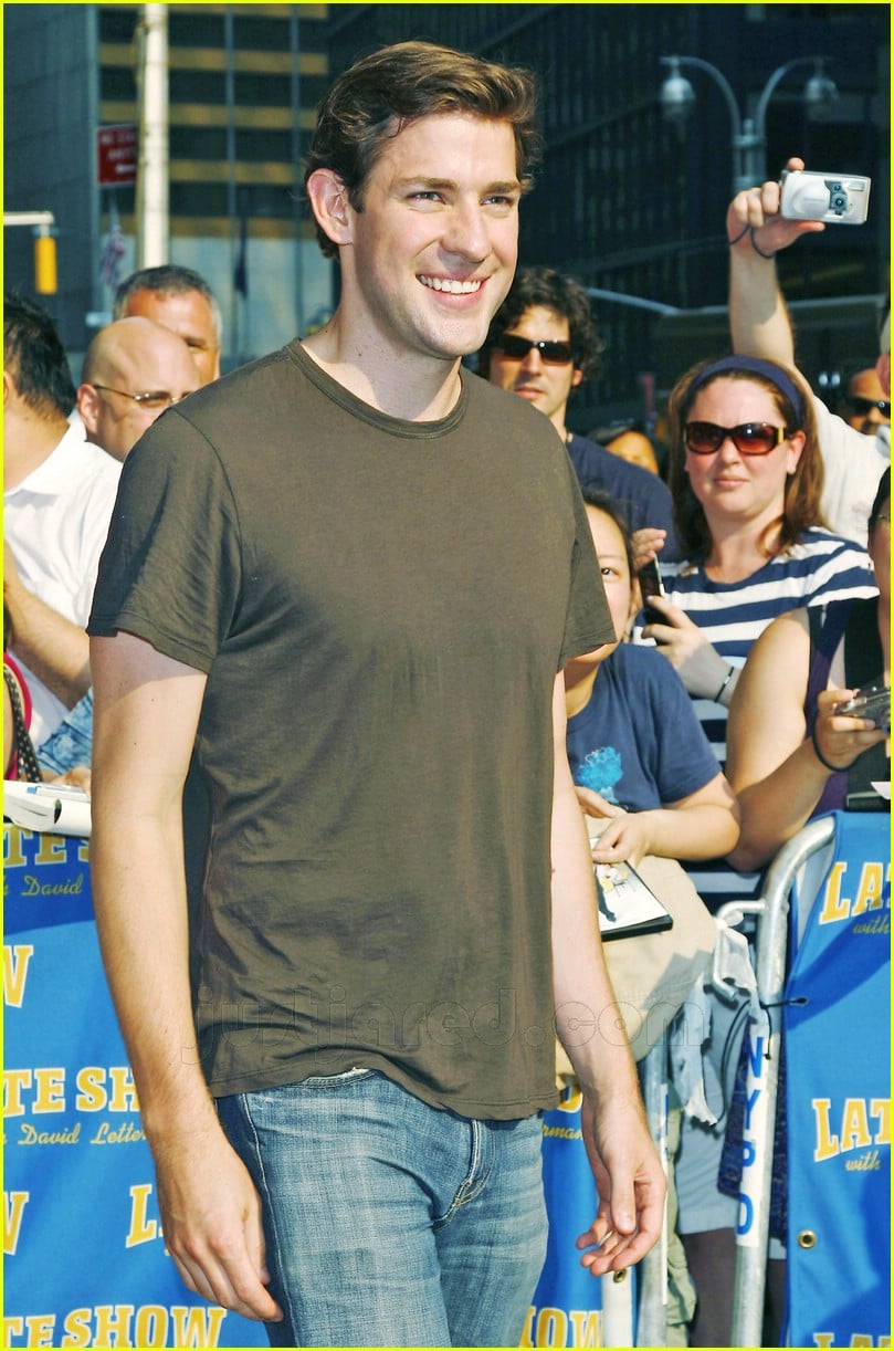 John Krasinski @ Letterman: Photo 459741 | David Letterman, John ...