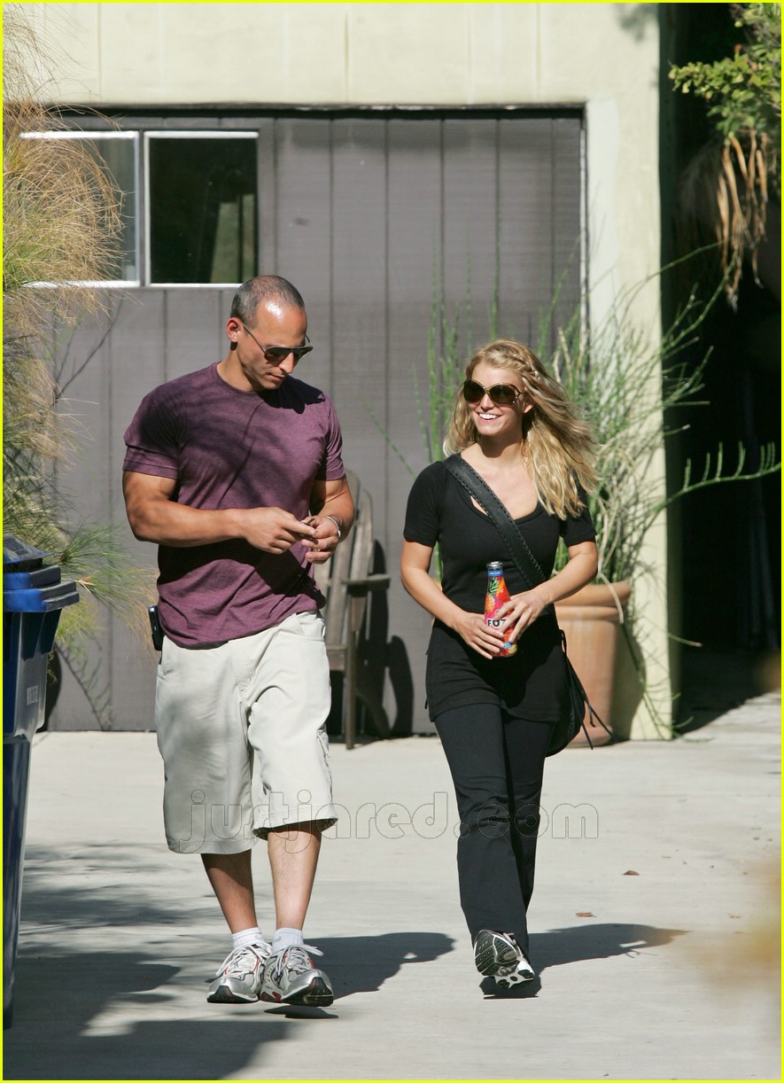 Jessica Simpson Rocks Bed Head Braids: Photo 446561 | Photos | Just ...