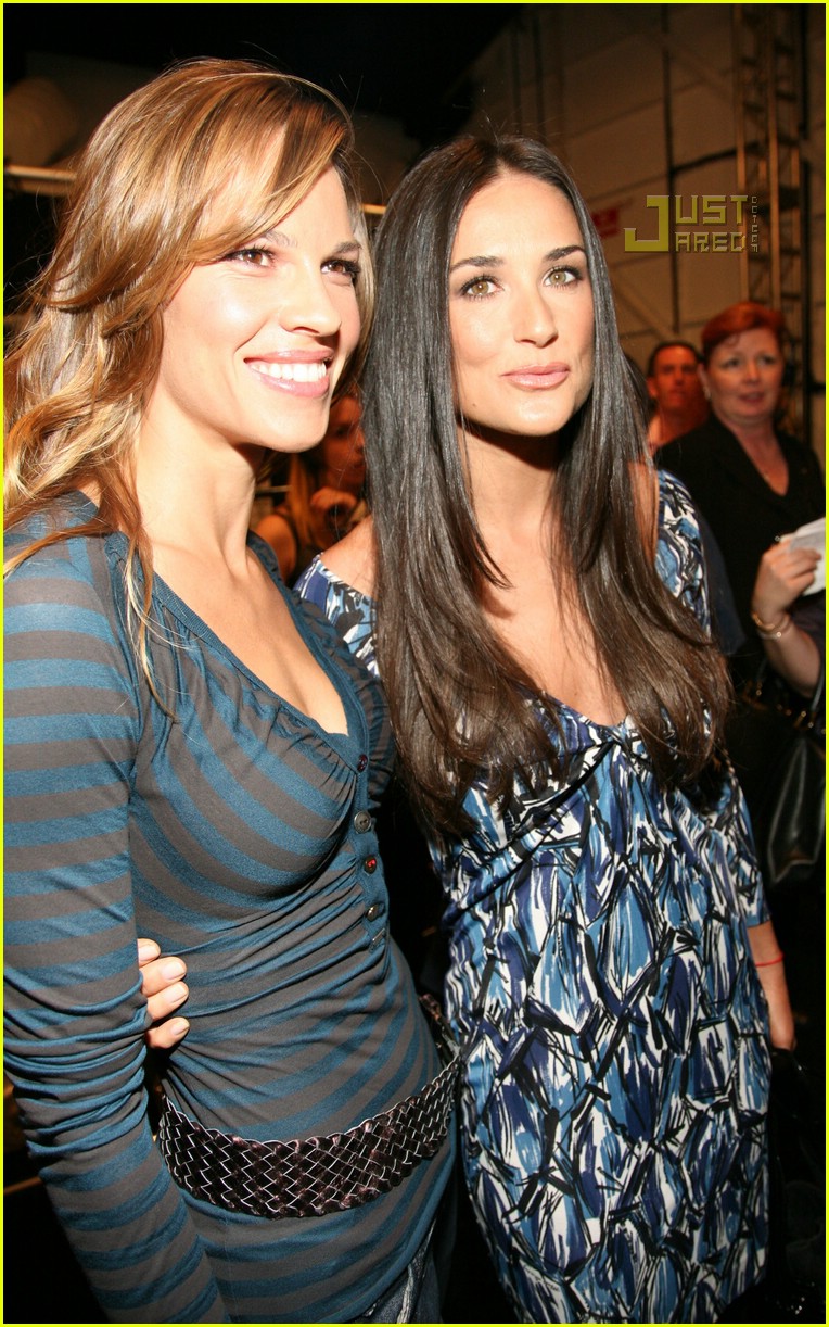 Demi Moore @ NY Fashion Week 2007: Photo 568261 | Photos | Just Jared ...