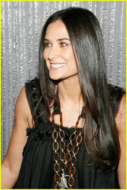 Demi Moore @ NY Fashion Week 2007: Photo 568321 | Photos | Just Jared ...