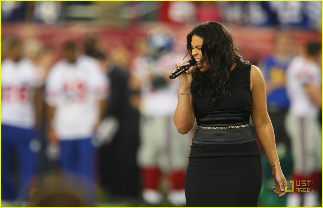 Jordin Sparks Sings The National Anthem: Photo 905621 | Photos | Just Jared: Celebrity News and ...