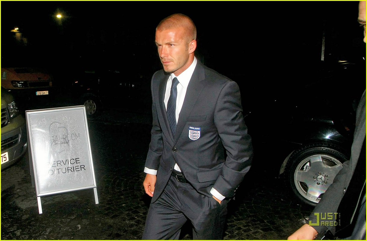 David Beckham's Celebratory Dinner Date: Photo 1026301 | Photos | Just ...