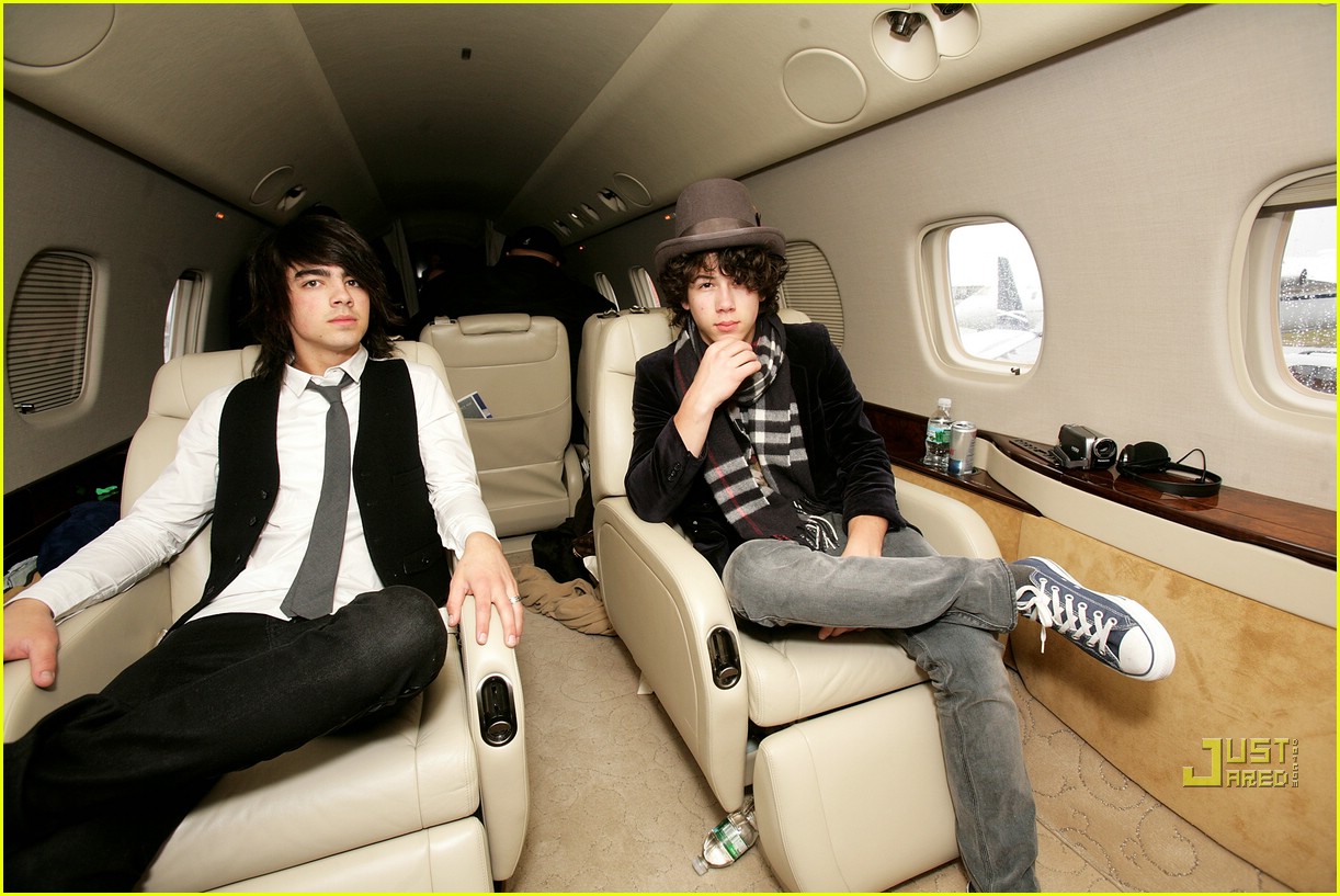 The Jonas Brothers: A Private Jet Preview: Photo 983061 | Photos | Just ...