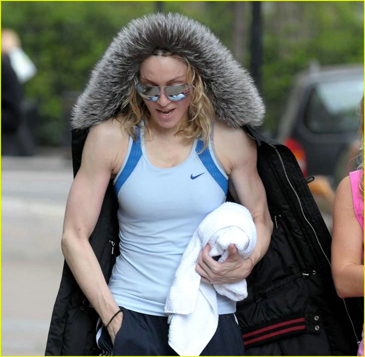 Madonna Has Bulging Biceps: Photo 1034431 | Photos | Just Jared ...