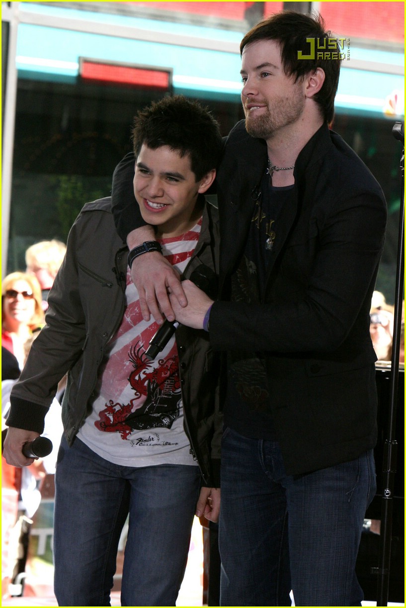 David Cook Loves His Cougar Fans: Photo 1167061 | Photos | Just Jared ...