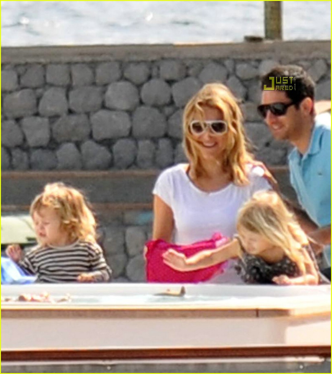 Moses Martin: Baby on Boat!: Photo 1123681 | Photos | Just Jared ...