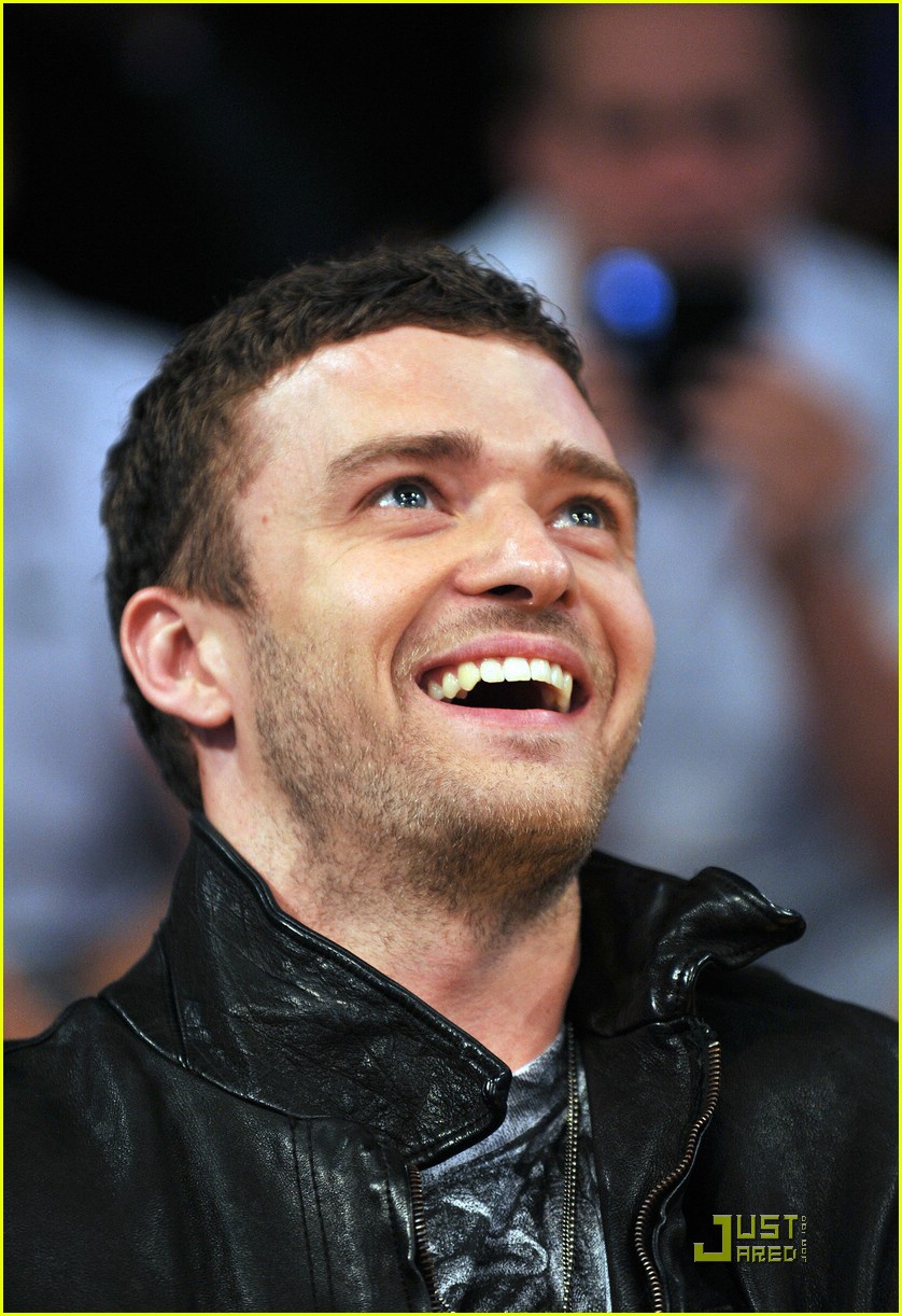 Justin Timberlake and David Beckham Watch Lakers Lose: Photo 1200231 ...