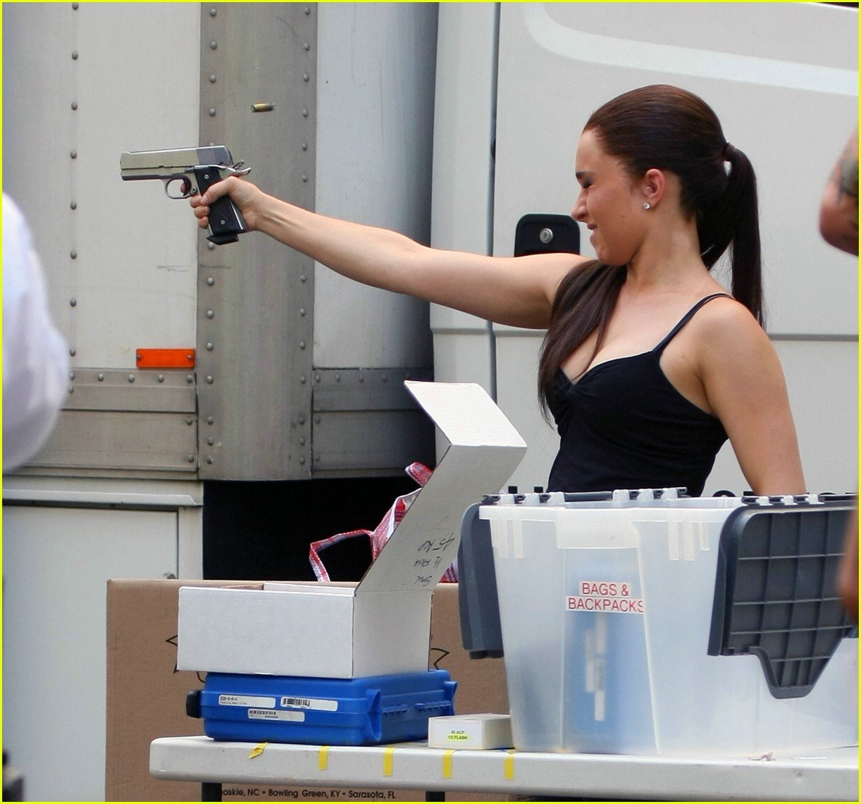 Hayden Panettiere is a Gun Girl: Photo 1219511 | Hayden Panettiere ...