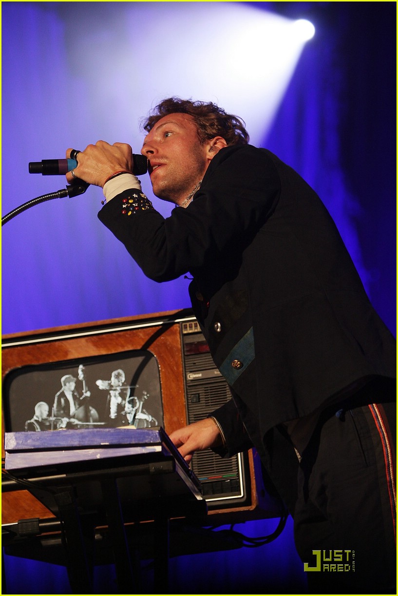 Chris Martin Brings Coldplay to NYC: Photo 1223551 | Photos | Just ...