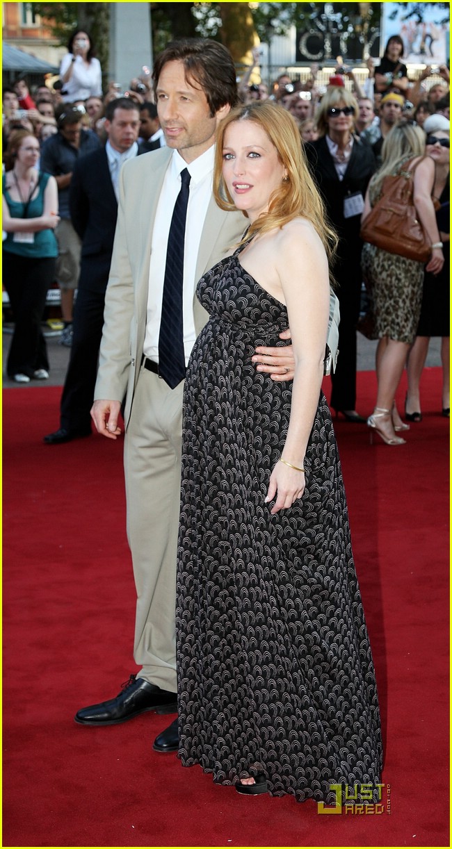Gillian Anderson's British Baby Bump: Photo 1305771 | Photos | Just ...