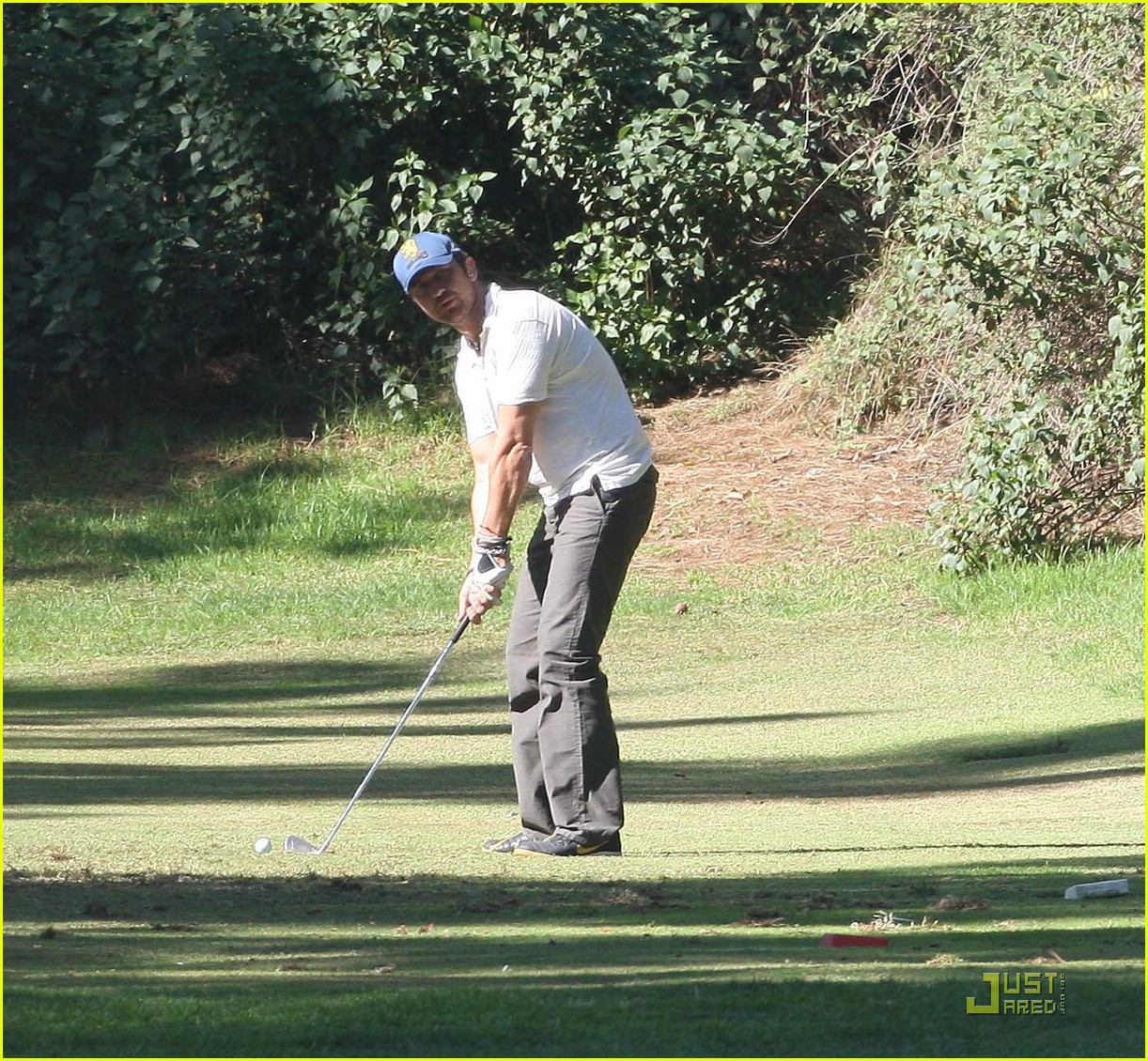 Photo: gerard butler golf 08 | Photo 1471671 | Just Jared ...