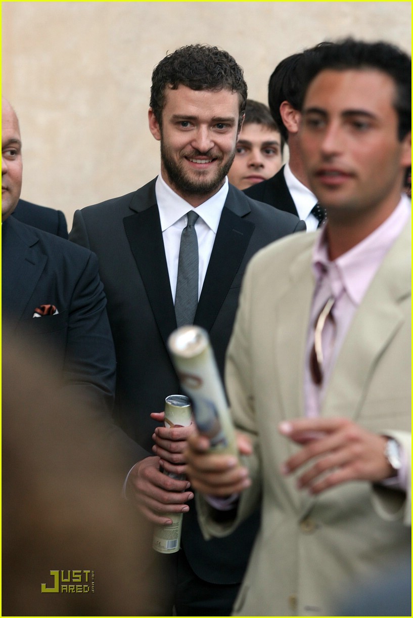 Justin Timberlake Attends Beverley Mitchell's Wedding: Photo 1453641 ...