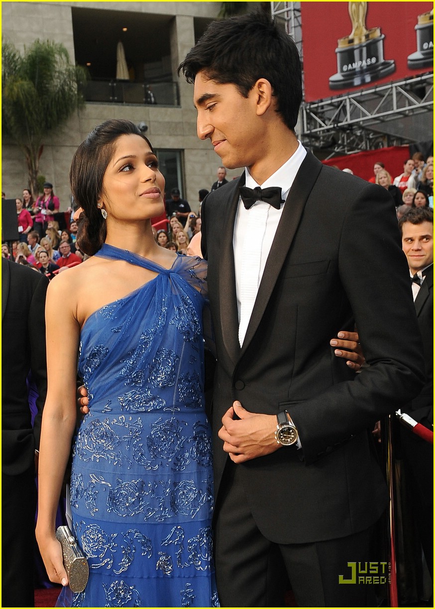 Freida Pinto & Dev Patel -- Oscars 2009: Photo 1743611 | Dev Patel, Freida Pinto, Oscars 2009 ...
