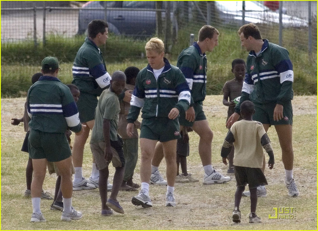 Matt Damon is Rugby Rugged: Photo 1792931 | Matt Damon Photos | Just ...
