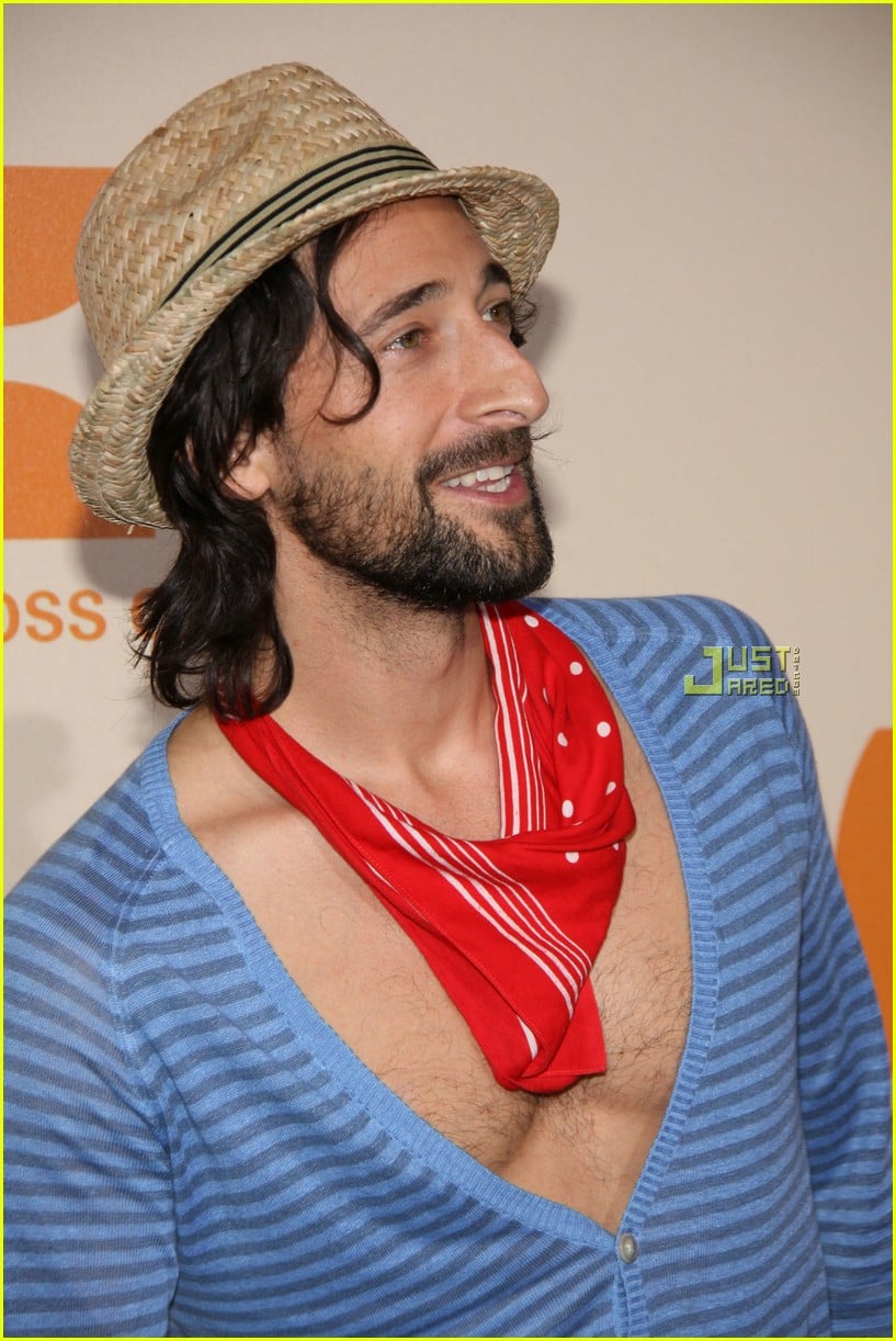 Adrien Brody: Chest Hair Proud!: Photo 2027281 | Adrien Brody ...