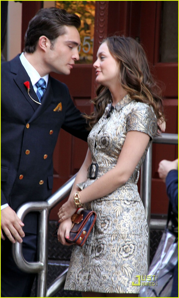 Ed Westwick & Leighton Meester's Romantic Tension: Photo 2043921 | Ed ...