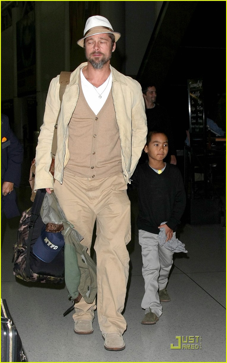 Photo: brad pitt maddox just the two of us 13 | Photo 2245281 | Just ...