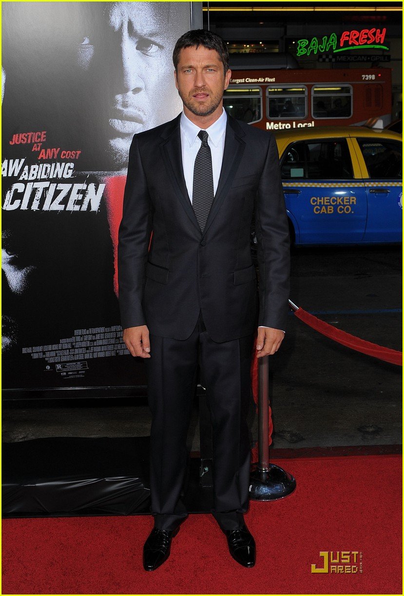 Gerard Butler Premieres 'Law Abiding Citizen': Photo 2270362 | Gerard ...