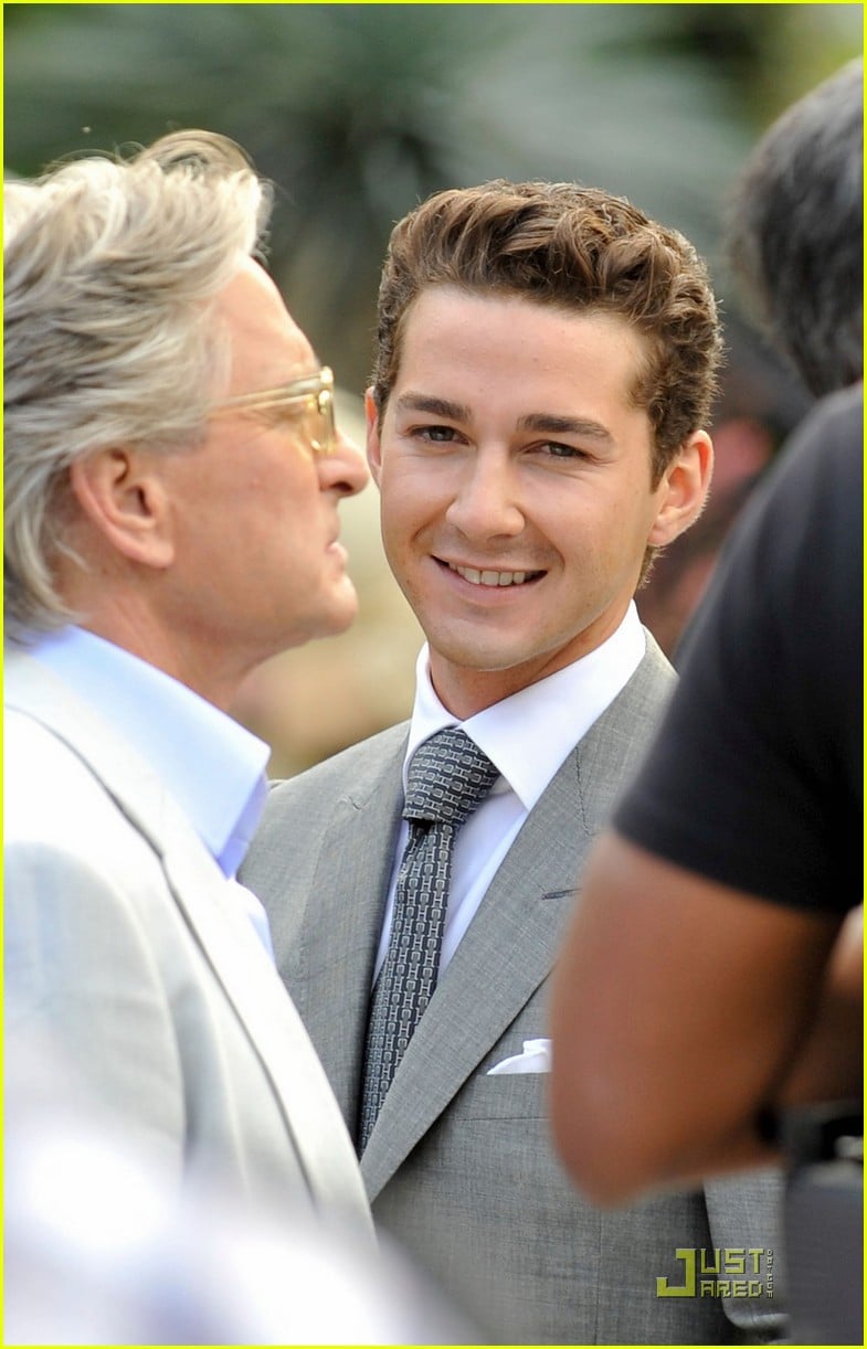 Photo: shia labeouf michael douglas dapper 18 | Photo 2273842 | Just ...