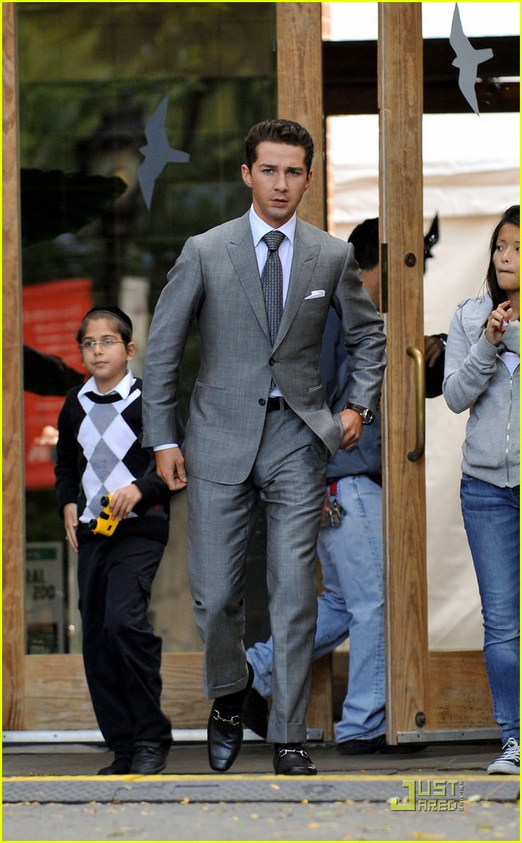 Shia LaBeouf & Michael Douglas: Dapper Duo: Photo 2273852 | Michael Douglas, Shia LaBeouf Photos ...