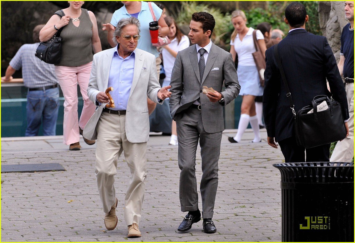 Shia LaBeouf & Michael Douglas: Dapper Duo: Photo 2273872 | Michael ...