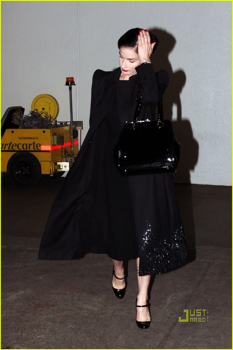 Photo: dita von teese rude paparazzi 02 | Photo 2283741 | Just Jared ...