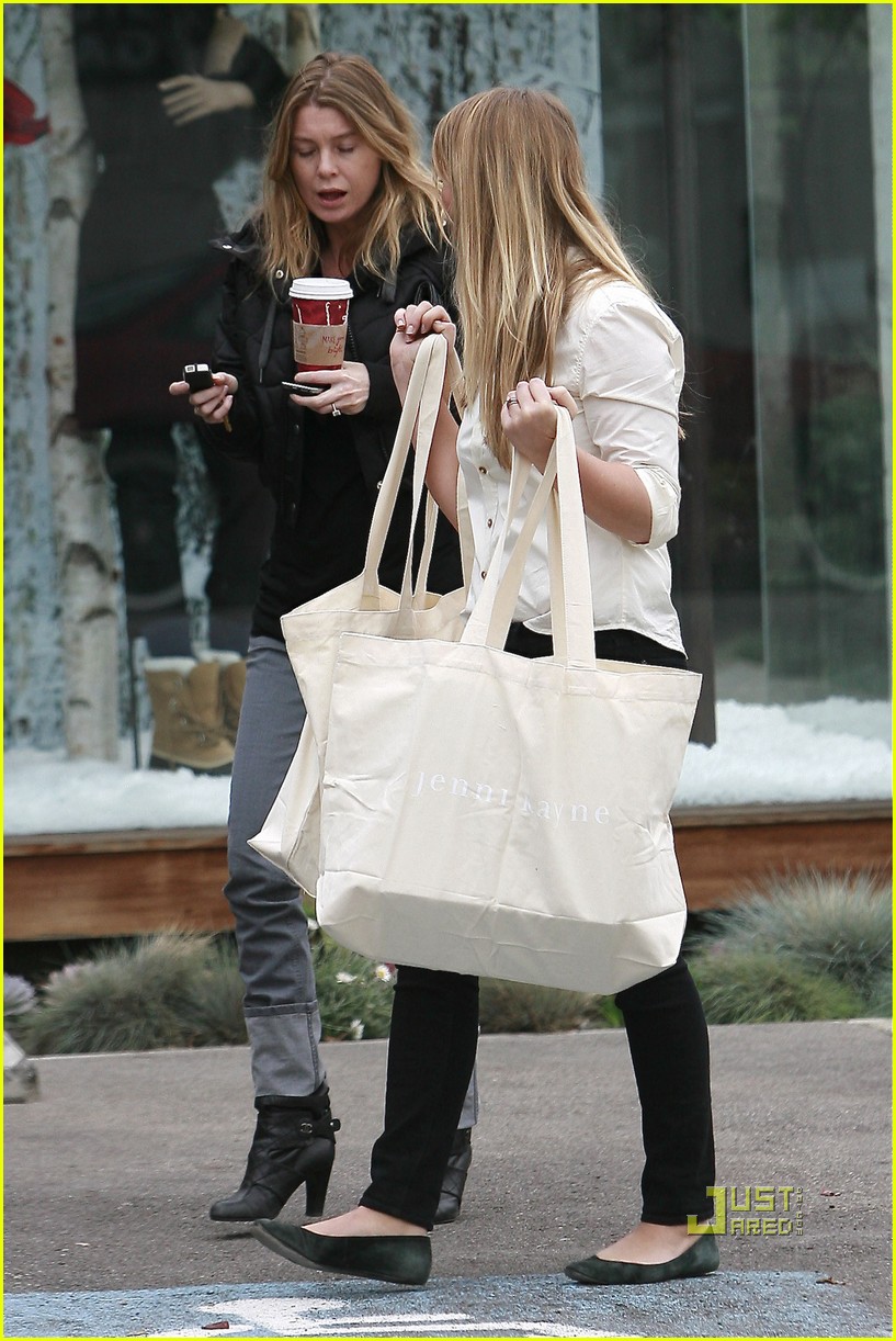 Ellen Pompeo: Jenni Kanye Christmas Shopping!: Photo 2403247 | Ellen ...