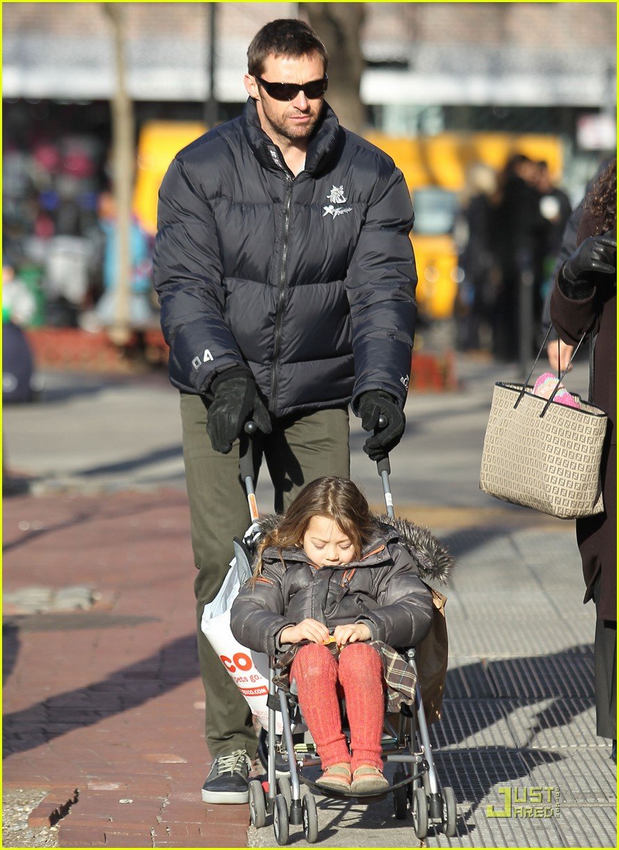 Hugh Jackman: Pushy Papa: Photo 2413581 | Ava Jackman, Celebrity Babies ...