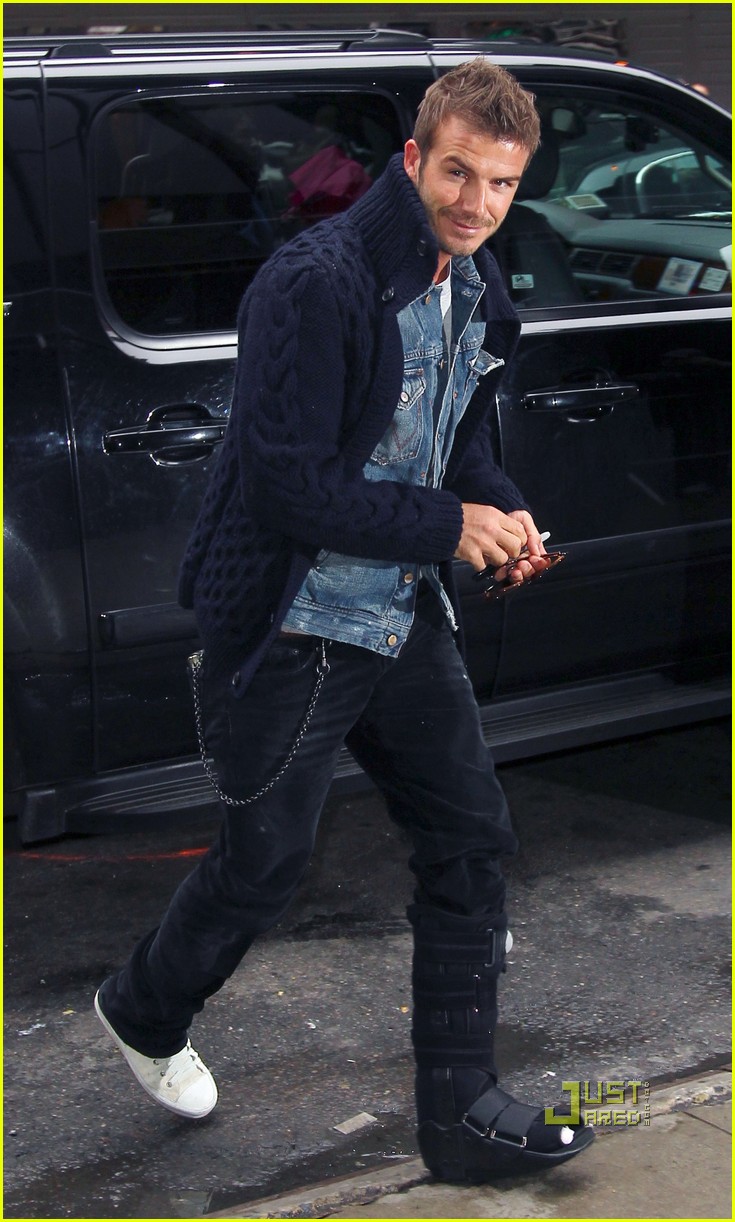 Photo: david beckham good morning america 04 | Photo 2445831 | Just ...