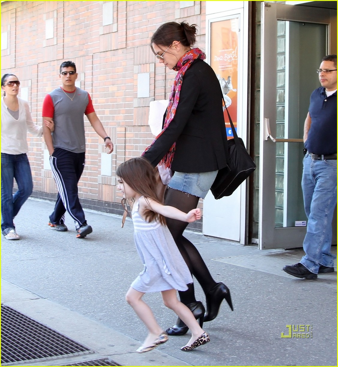 Katie Holmes & Suri Cruise: Easter Sunday at DanceBrazil!: Photo ...