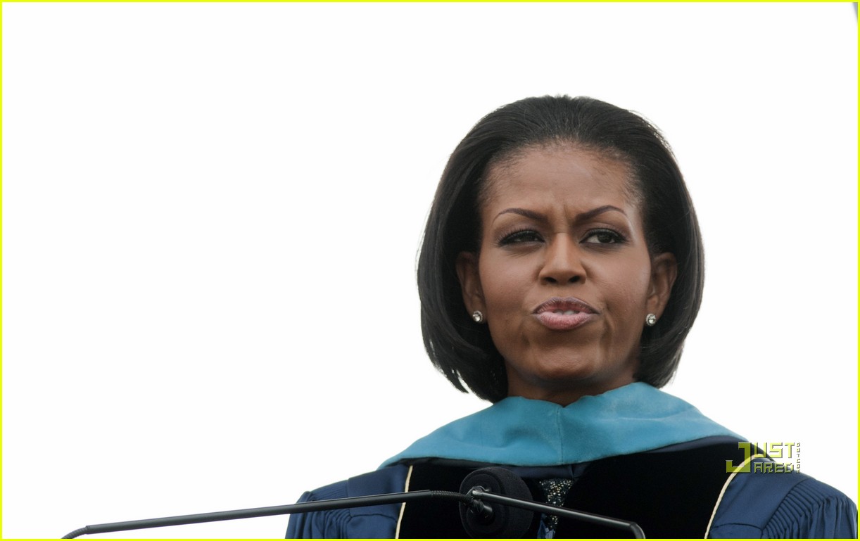Michelle Obama: Commencement Speech at GWU!: Photo 2451167 | Michelle ...