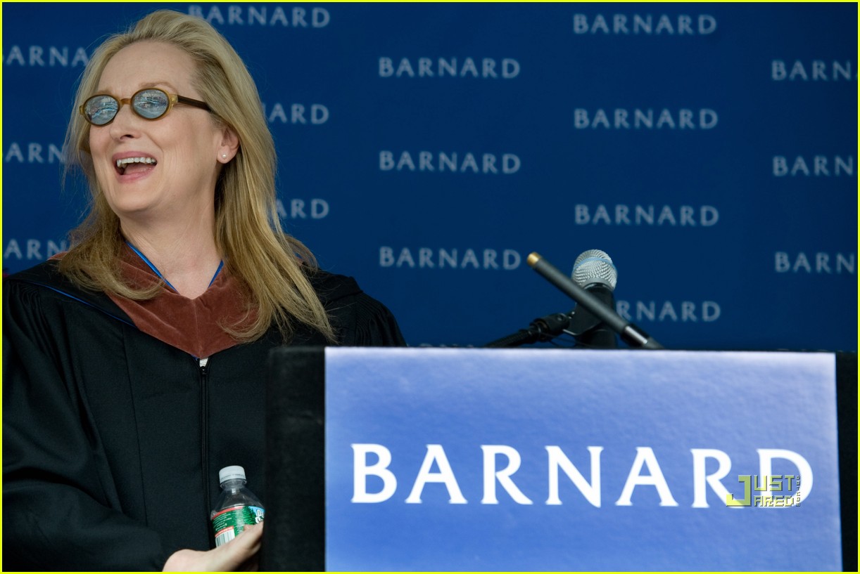 Meryl Streep: Barnard College's Commencement Speaker!: Photo 2451607 ...