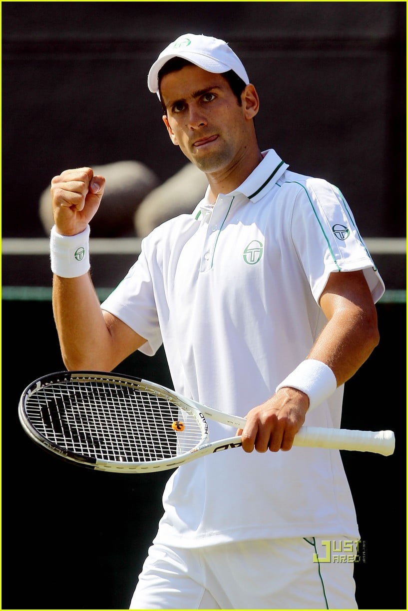 Novak Djokovic Rips Off Shirt During Wimbledon Win: Photo 2462460 ...