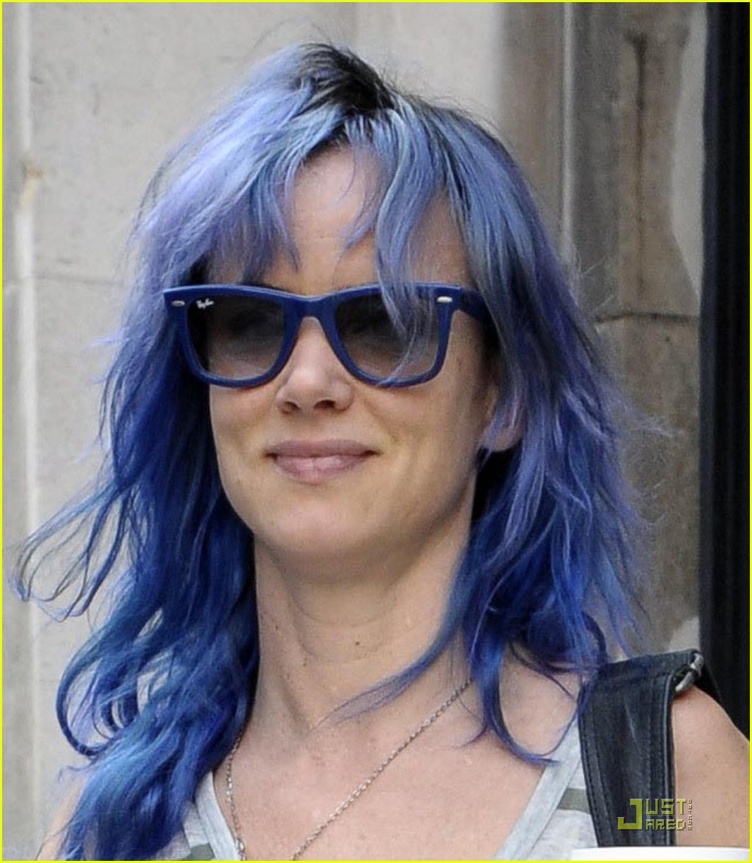 Juliette Lewis Debuts New Blue 'Do: Photo 2463005 | Juliette Lewis ...