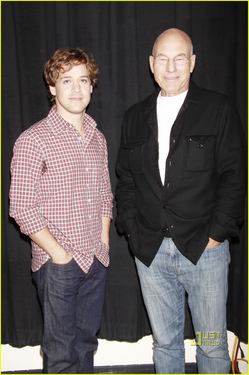 TR Knight: 'A Life in the Theatre' with Patrick Stewart!: Photo 2475444 ...