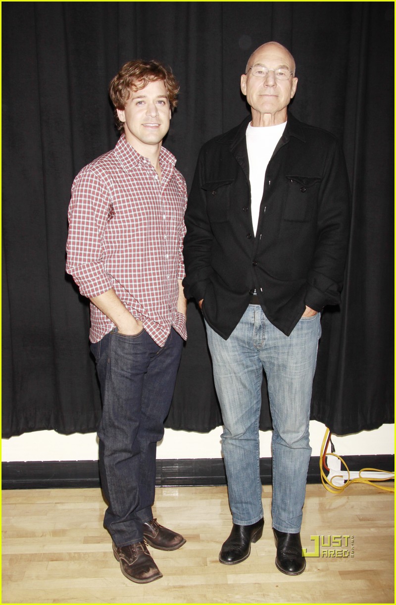 TR Knight: 'A Life in the Theatre' with Patrick Stewart!: Photo 2475450 ...