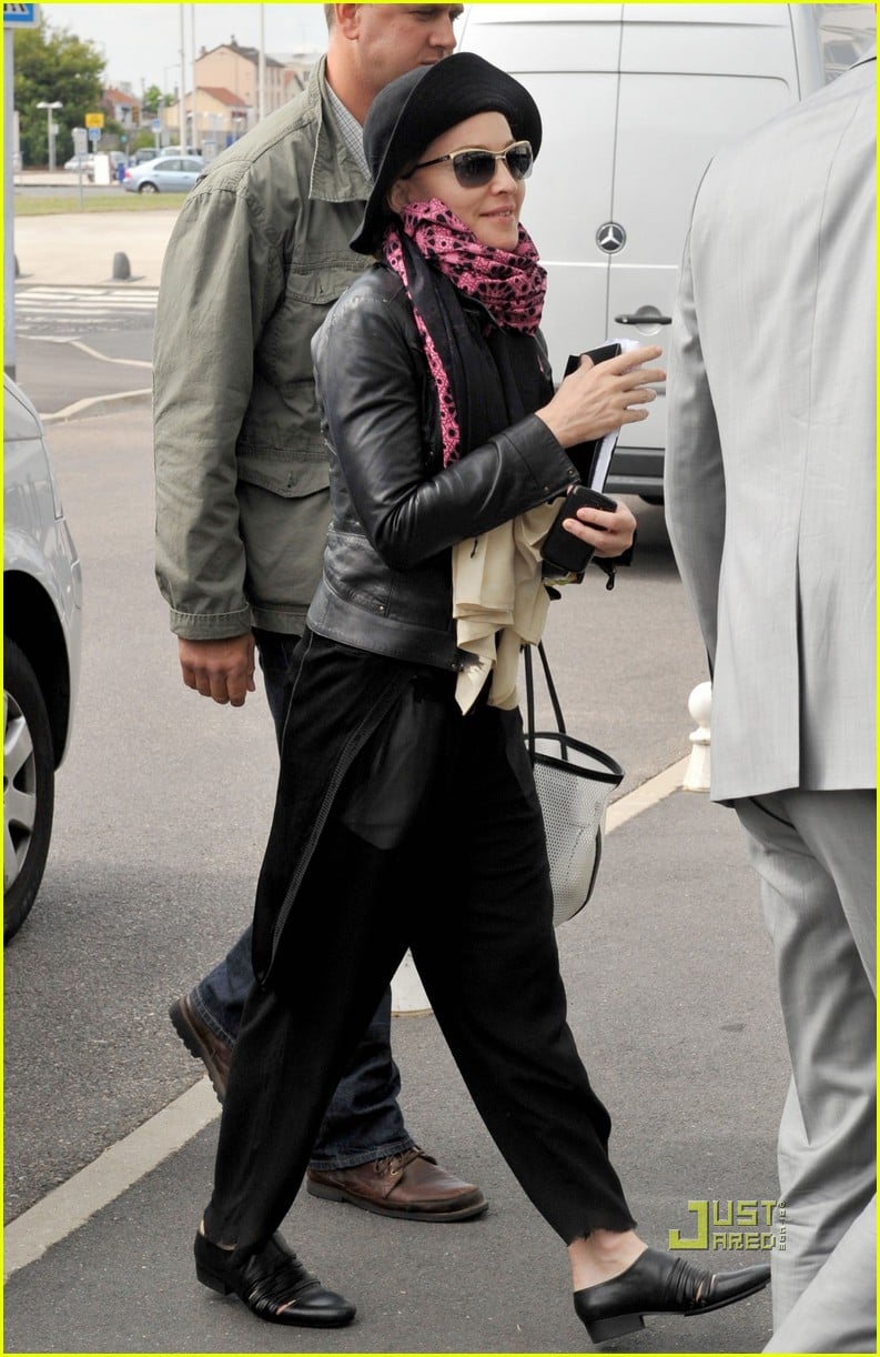 Madonna & Lourdes: Bourget Private Jet!: Photo 2470831 | Carlos Leon ...