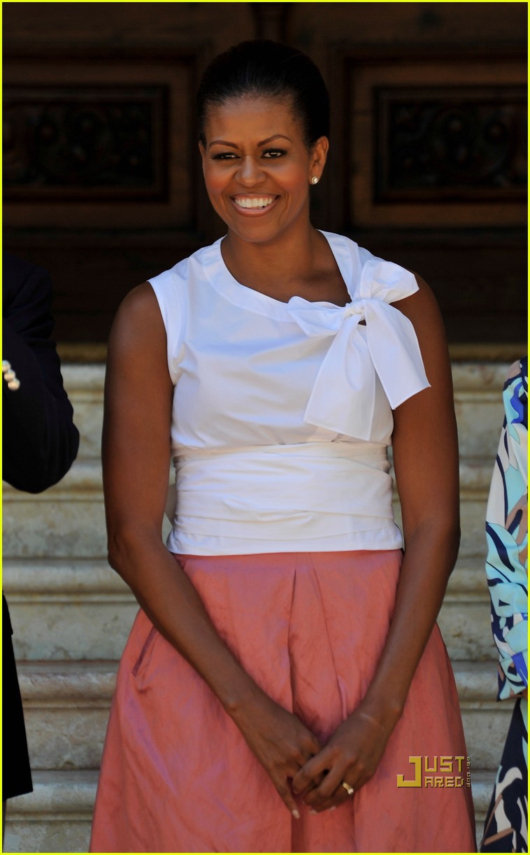 Michelle Obama Visits Spain with Sasha: Photo 2472356 | Barack Obama ...