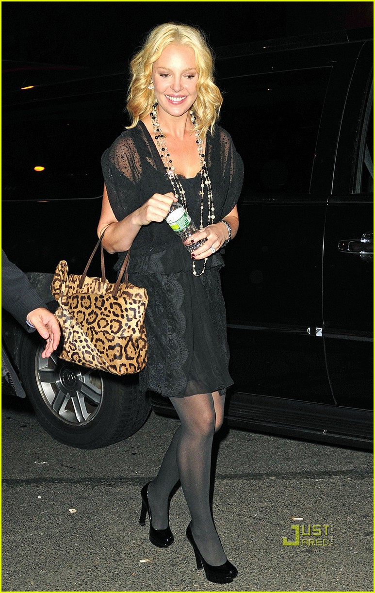 Katherine Heigl & David Letterman Smokestik It Up: Photo 2483503 ...