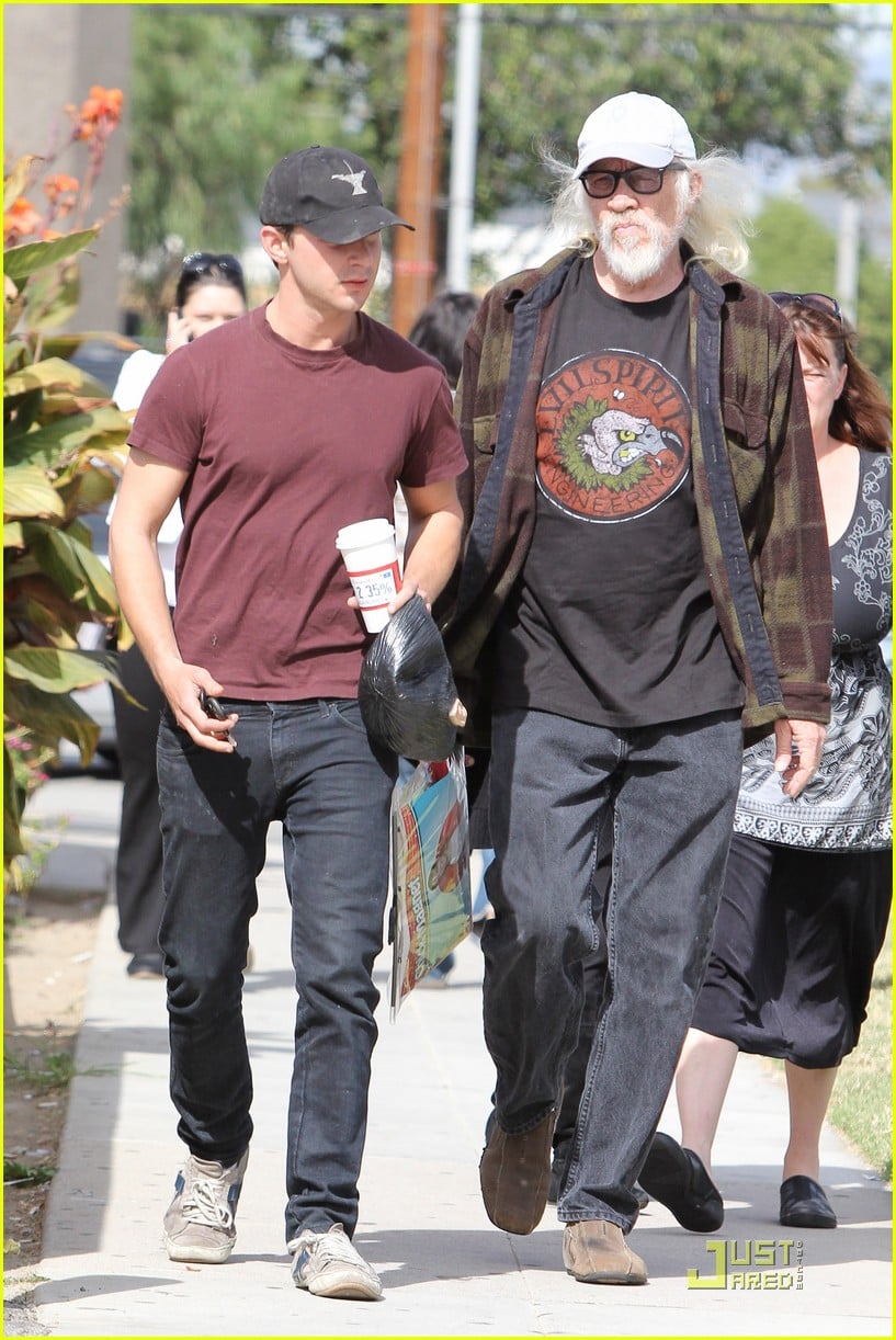 Shia LaBeouf: Halloween Costume Shopping with Dad!: Photo 2491594 ...