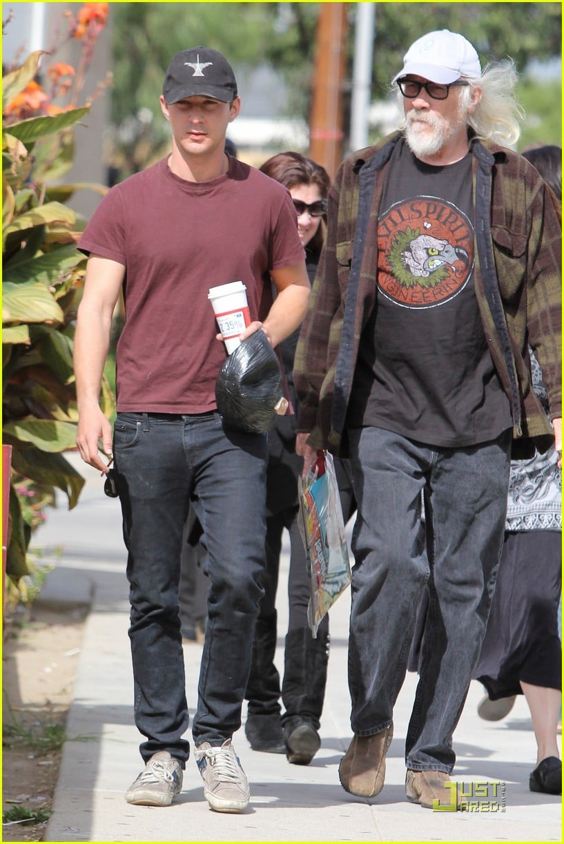 Shia LaBeouf: Halloween Costume Shopping with Dad!: Photo 2491597 ...