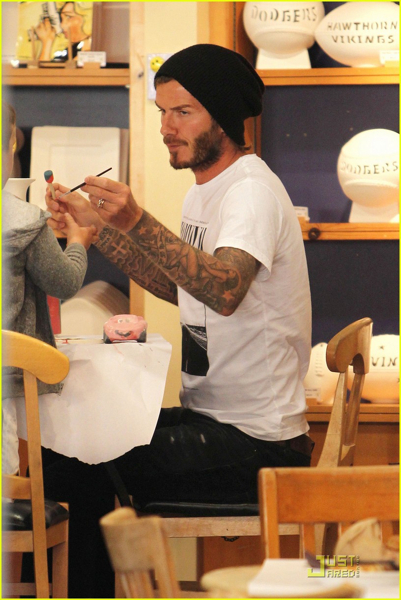 David Beckham: Color Me Mine with Cruz & Romeo!: Photo 2495209 ...