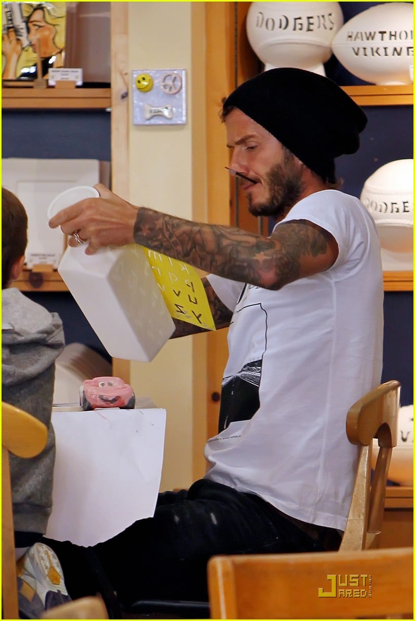 Photo: david beckham color 04 | Photo 2495212 | Just Jared ...