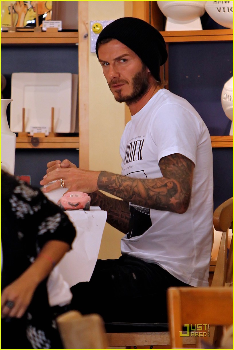David Beckham: Color Me Mine with Cruz & Romeo!: Photo 2495216 ...