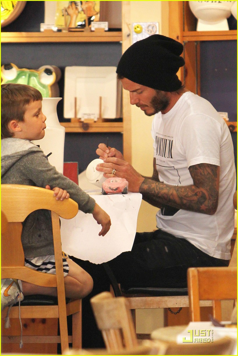 David Beckham: Color Me Mine with Cruz & Romeo!: Photo 2495217 ...
