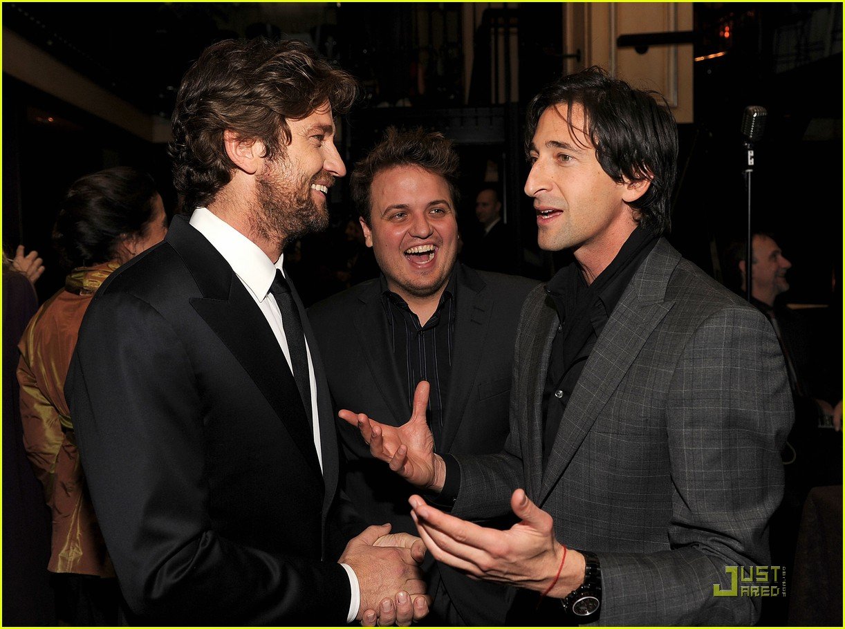 Gerard Butler & Adrien Brody: 'Let's Build A School For Haiti!': Photo ...