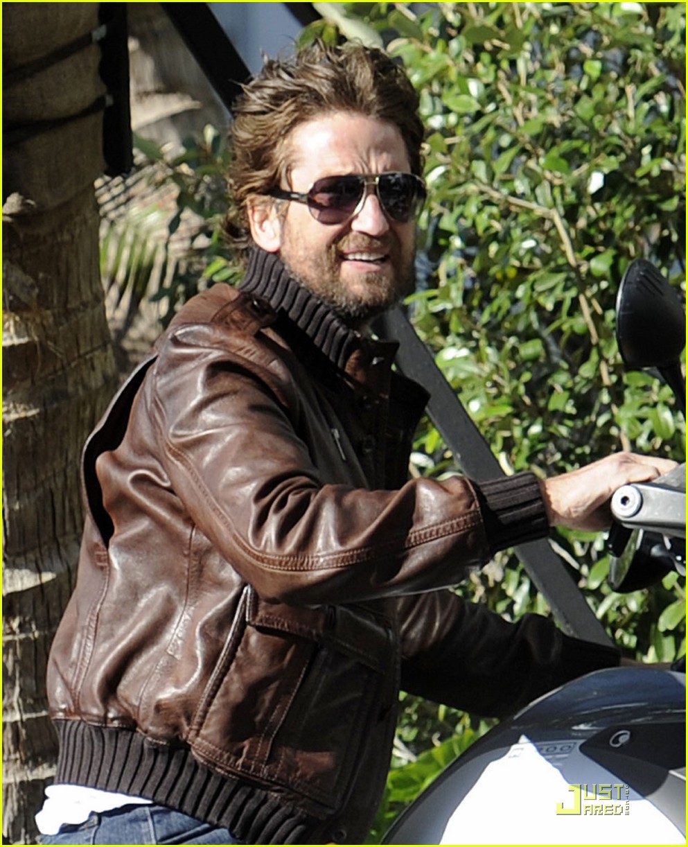 Gerard Butler: Motorcycle Man in Miami: Photo 2501528 | Gerard Butler ...