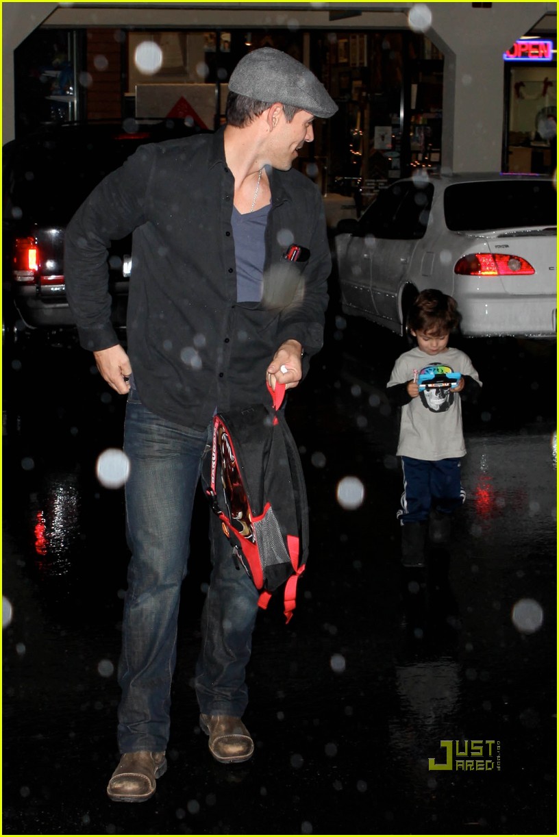 Eddie Cibrian: Haircuts for Mason & Jake!: Photo 2505038 | Celebrity ...