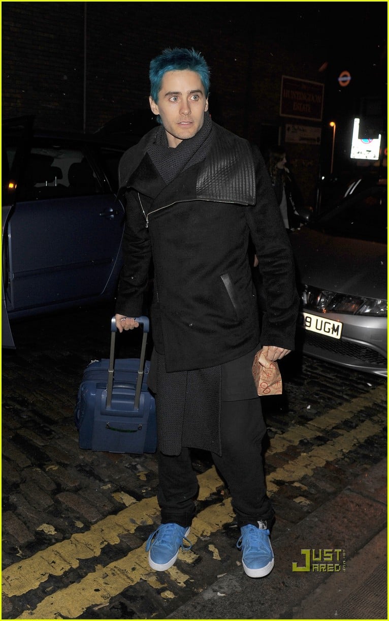 Jared Leto: New Blue Hair!: Photo 2499978 | Jared Leto Photos | Just ...